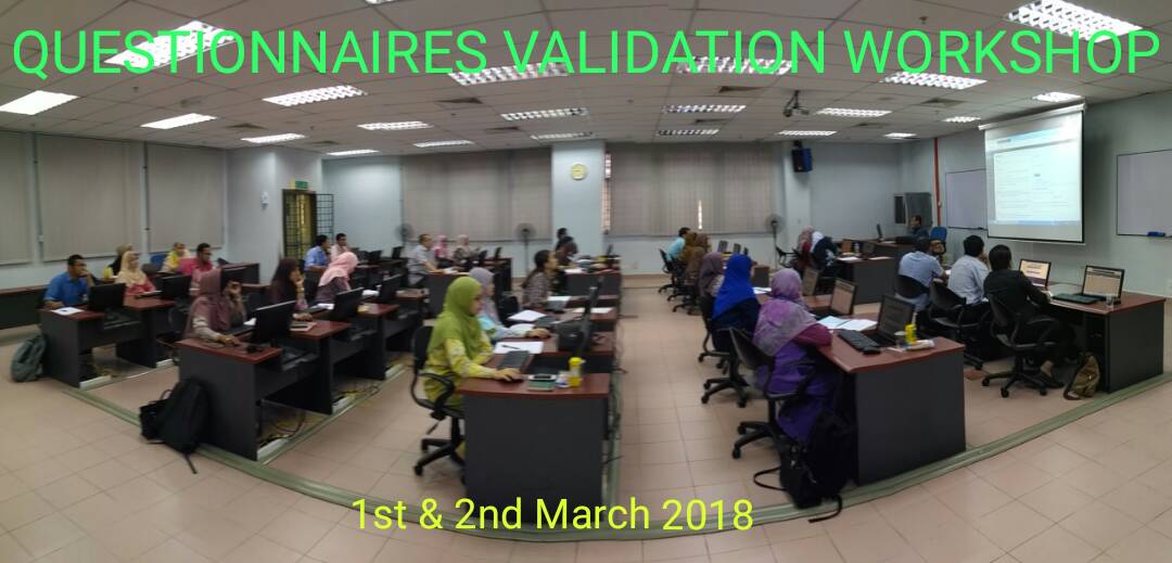 Validation Workshop 2018 - Prof Dr Ramli Musa