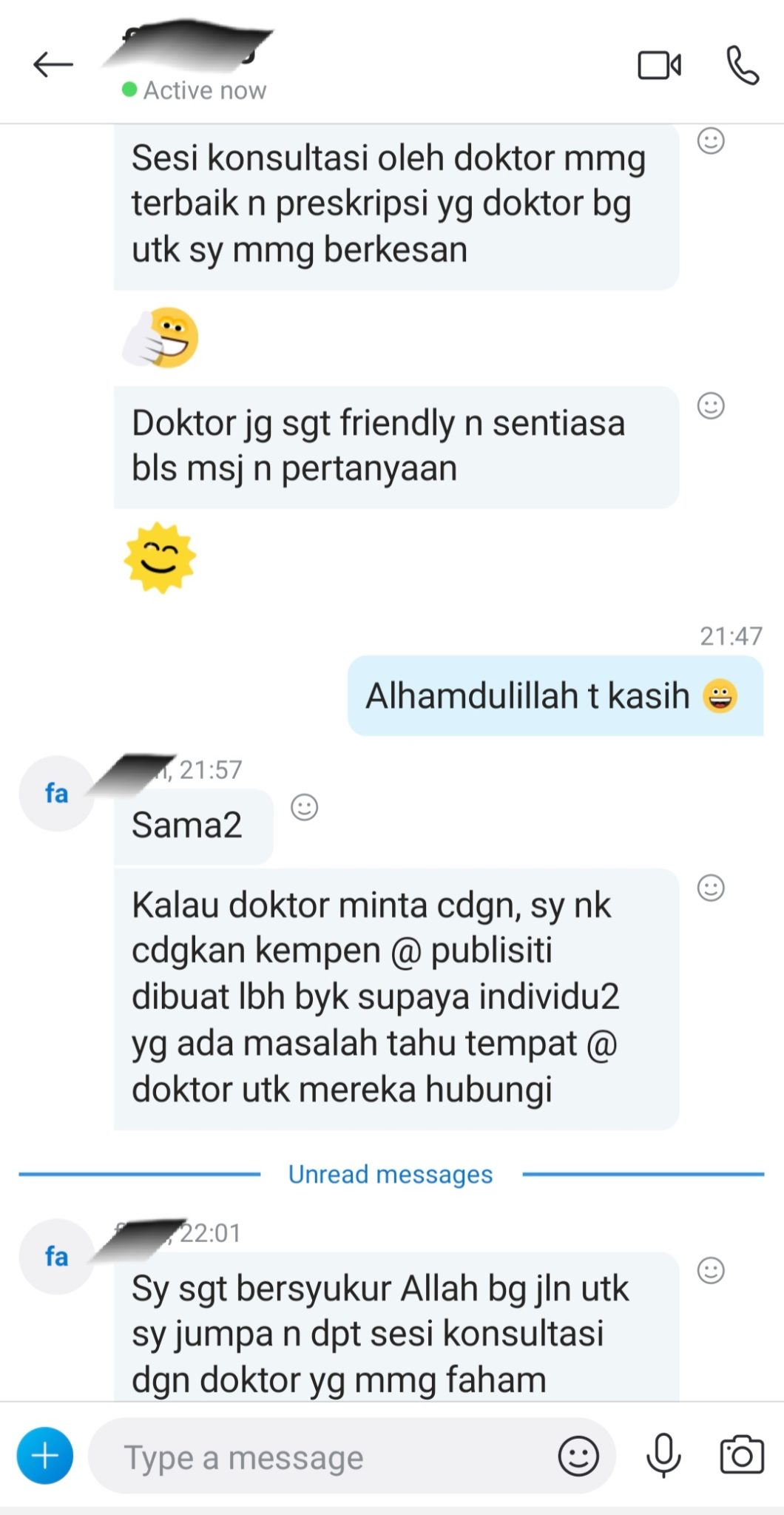 Maklumbalas Sesi Konsultasi Atas Talian sepanjang PKP & Mereka yang ...